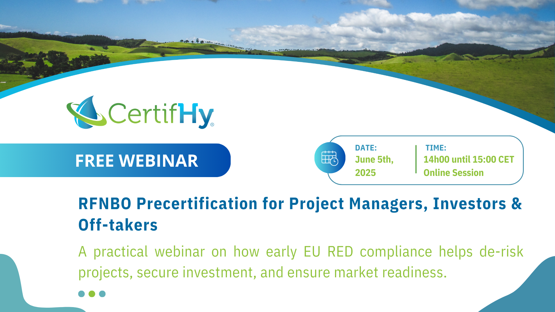 RFNBO Precertification Webinar – A Guide for Project Managers ...